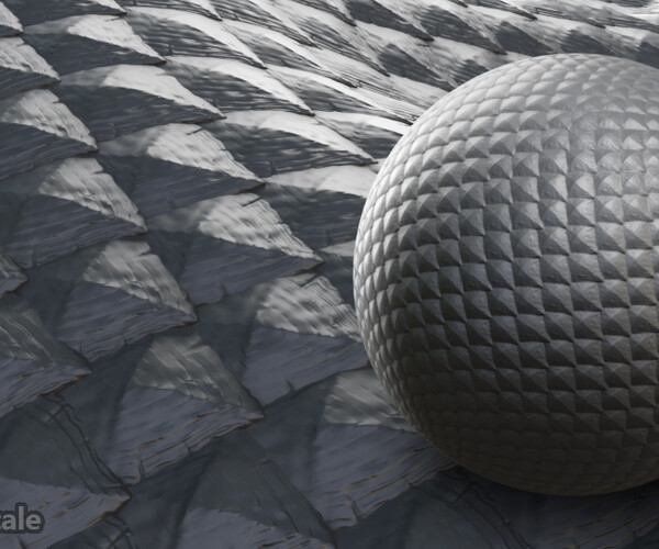 ArtStation - Fish Scale Displacements 1 | Resources