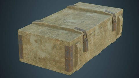 ArtStation - Ammunition Box 2D | Game Assets