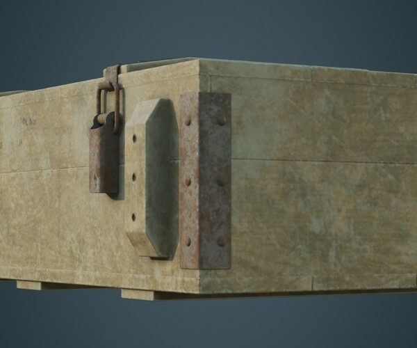 ArtStation - Ammunition Box 2D | Game Assets