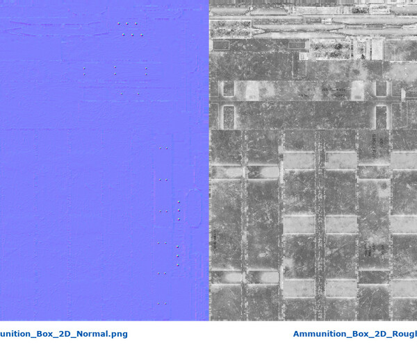 ArtStation - Ammunition Box 2D | Game Assets