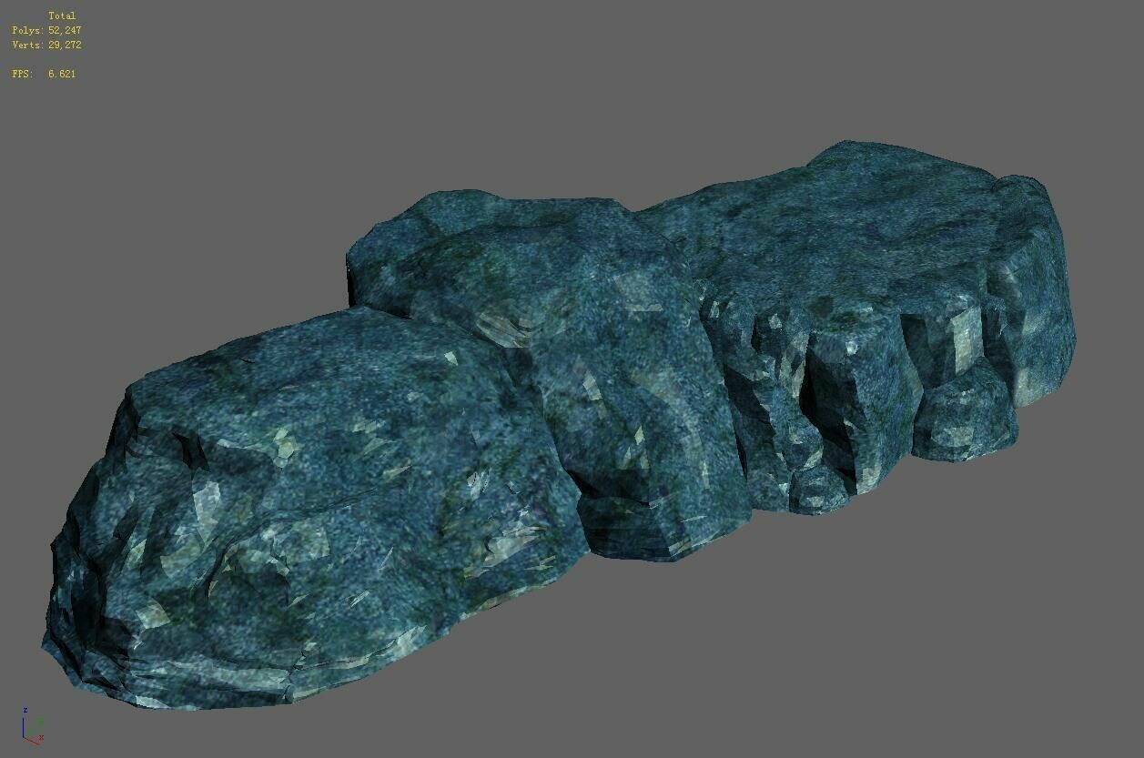 ArtStation - Crystal Swamp - Stone 07 | Game Assets