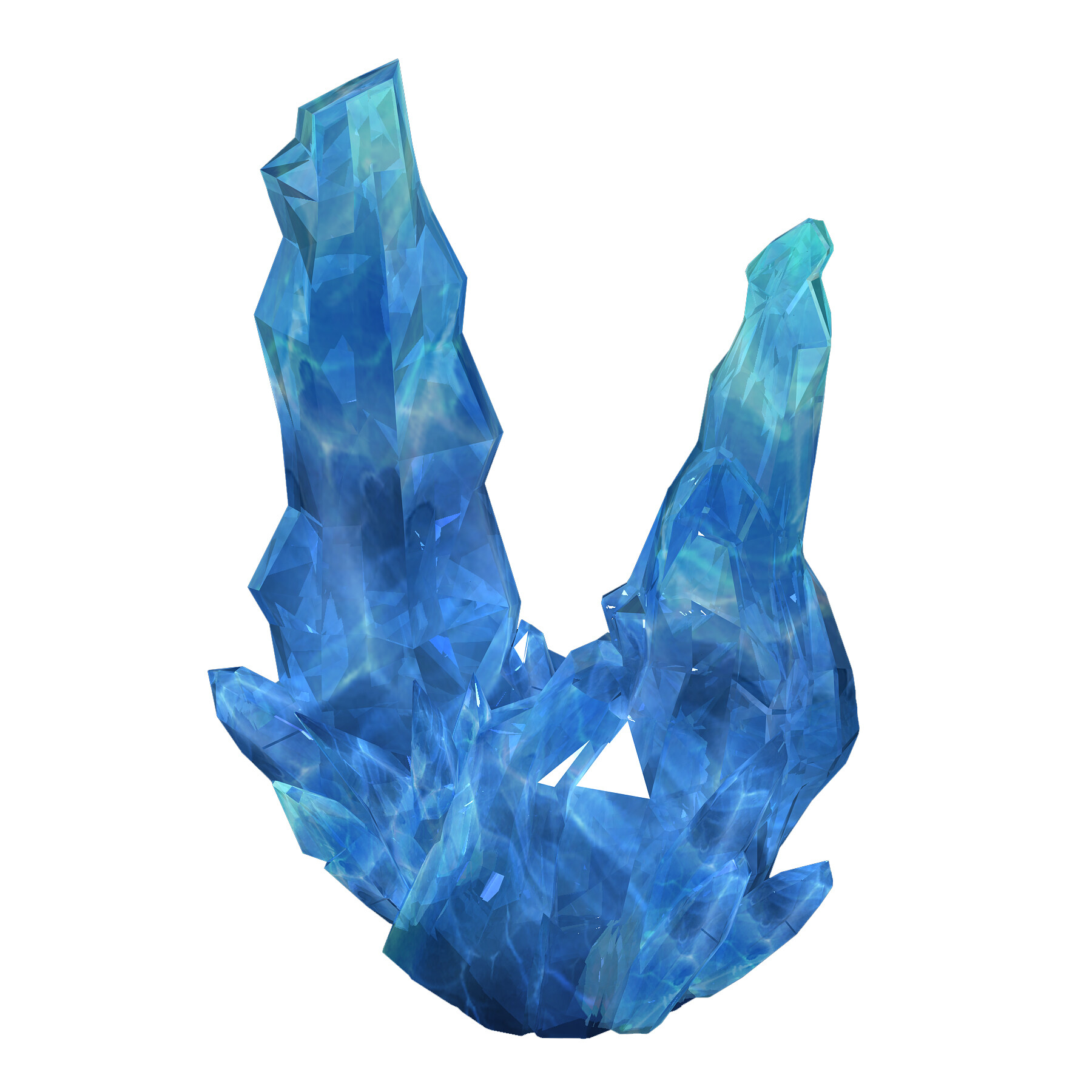 ArtStation - Crystal Swamp - Crystal 08 | Game Assets