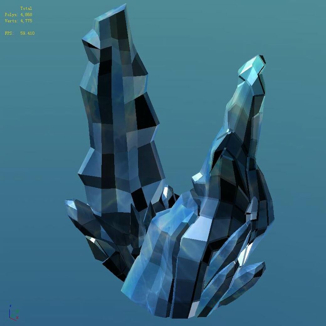 ArtStation - Crystal Swamp - Crystal 08 | Game Assets