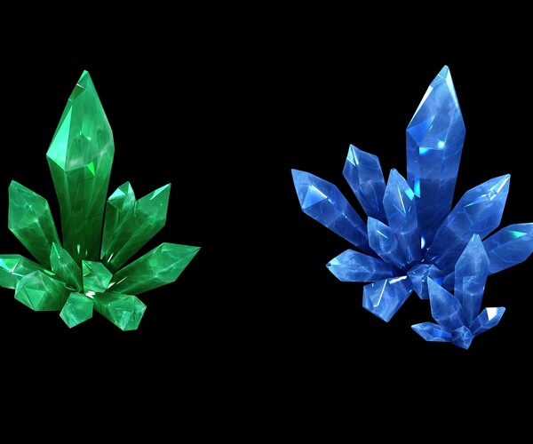 ArtStation - Crystal Swamp - Crystal 045 | Game Assets