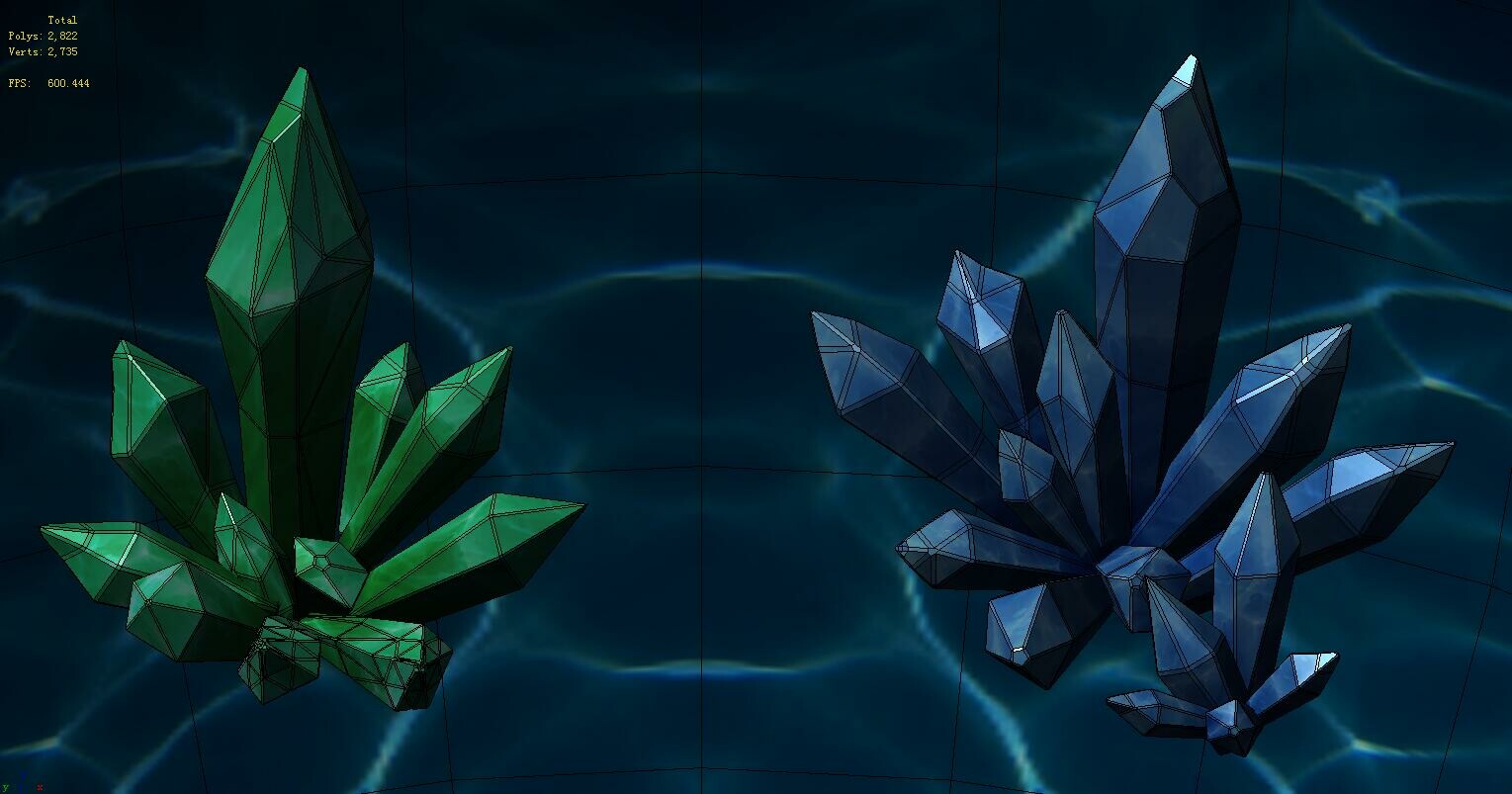 ArtStation - Crystal Swamp - Crystal 045 | Game Assets