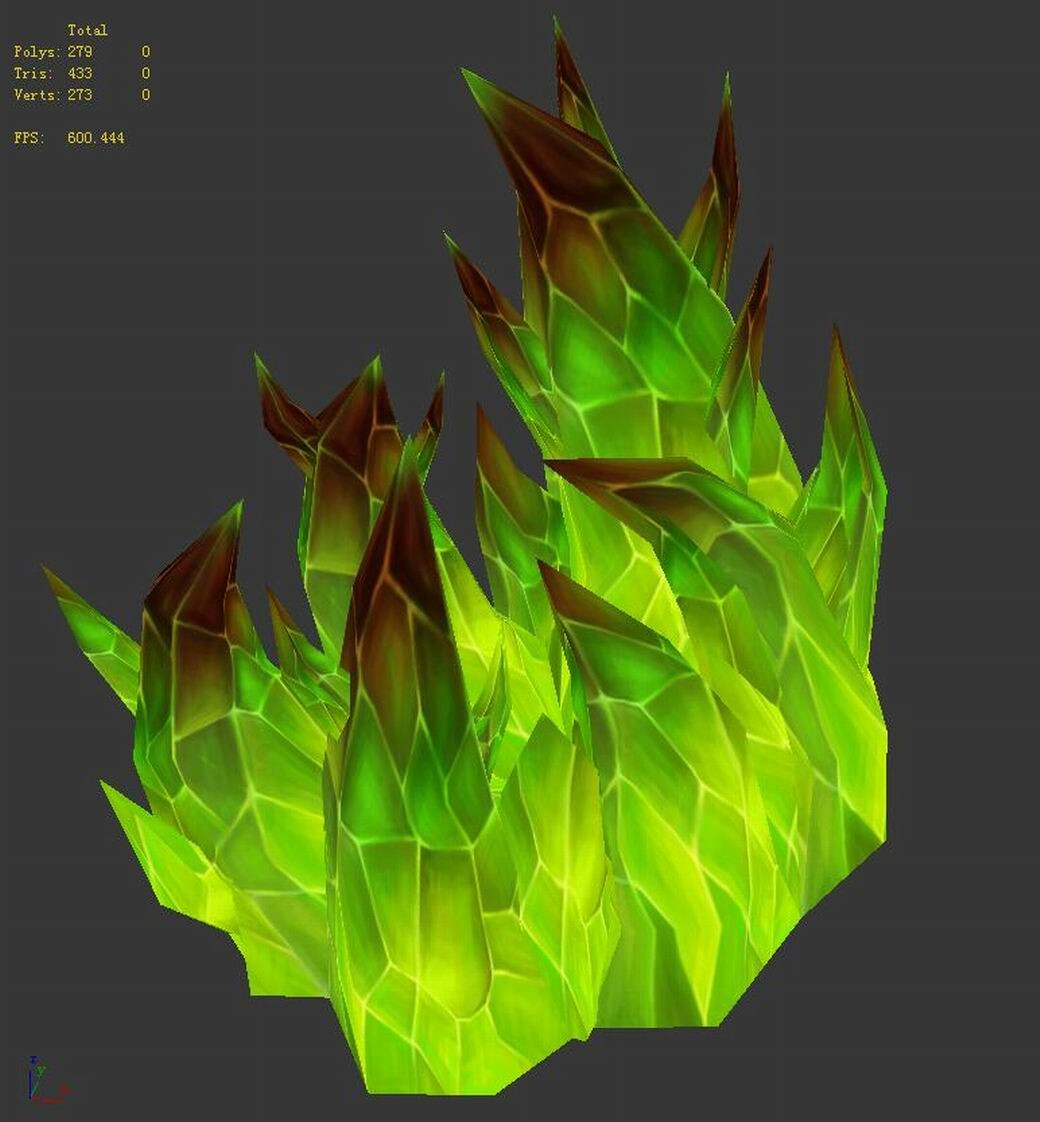 ArtStation - Crystal Swamp - Crystal Chest 02 | Game Assets