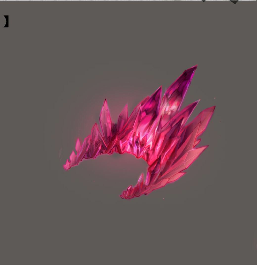 ArtStation - Crystal Swamp - Crystal - Red 01 | Game Assets