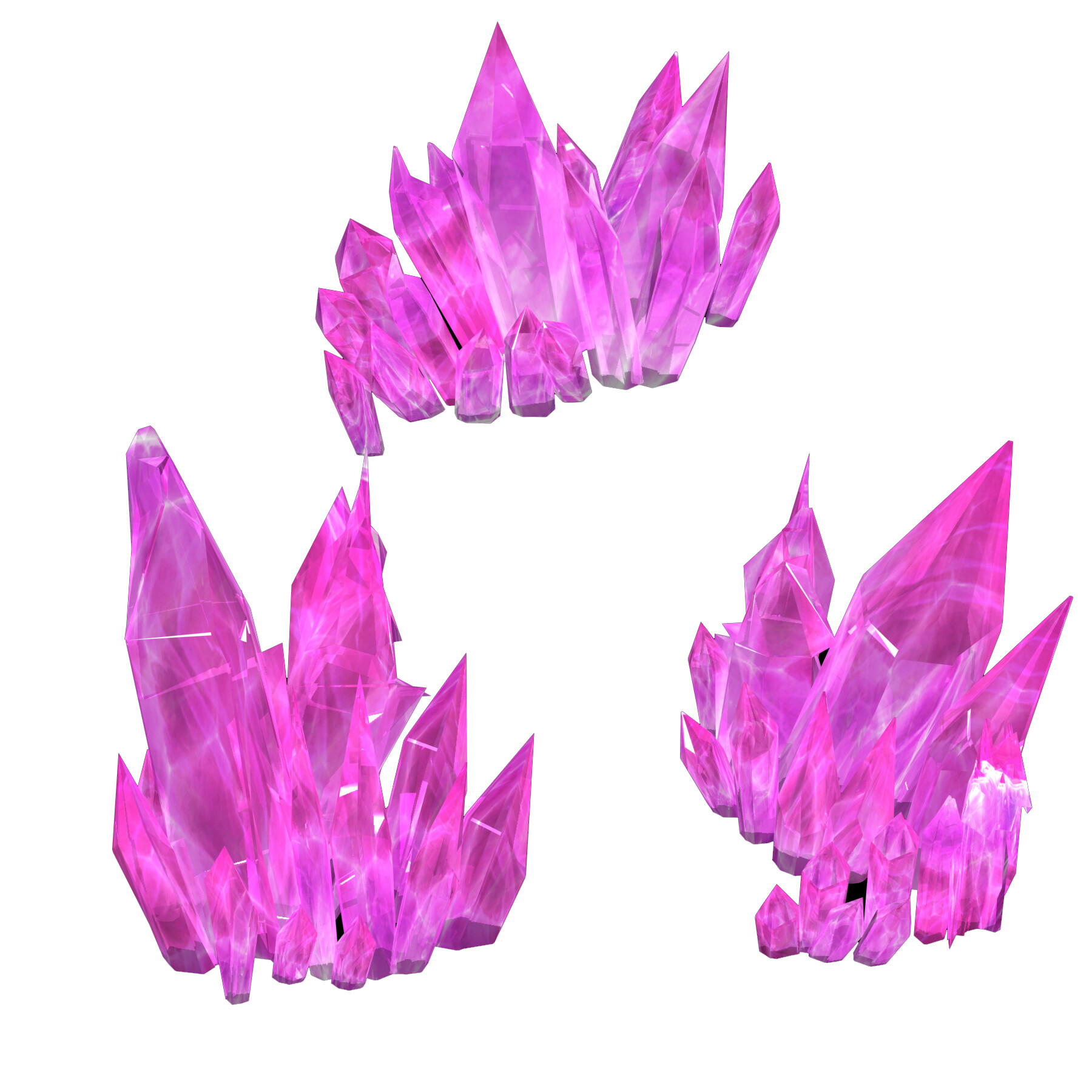 ArtStation - Crystal Swamp - Crystal - Red 02 | Game Assets