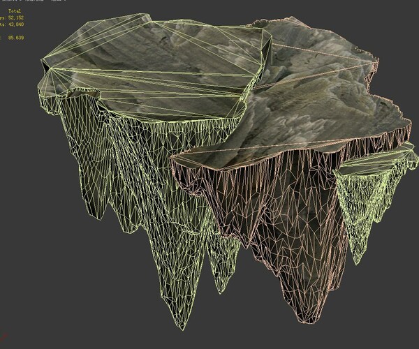 ArtStation - Journey to the West - Terrain 03 | Game Assets