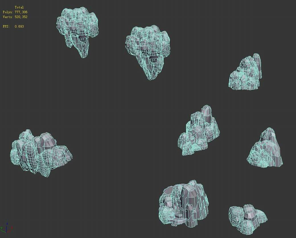 ArtStation - Rock 049 | Game Assets