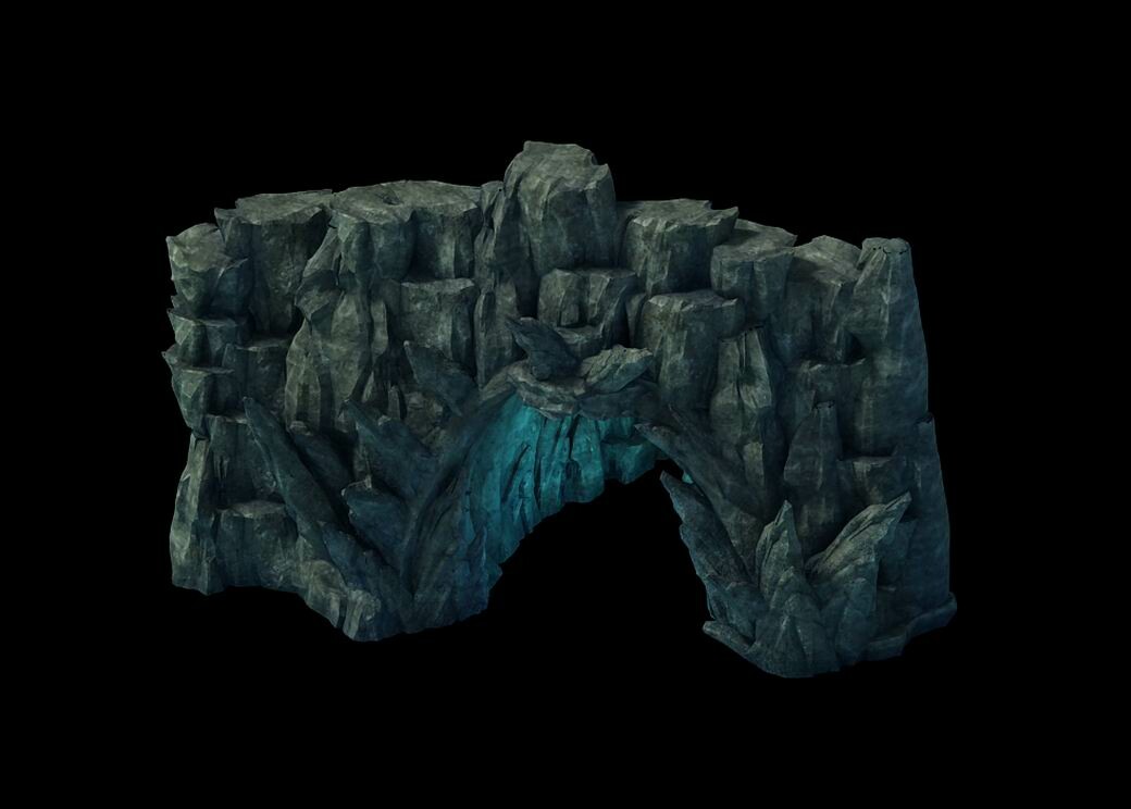 ArtStation - Rock - Cave 74 | Game Assets