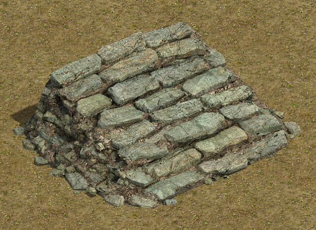 ArtStation - Field - stone steps 032 | Game Assets