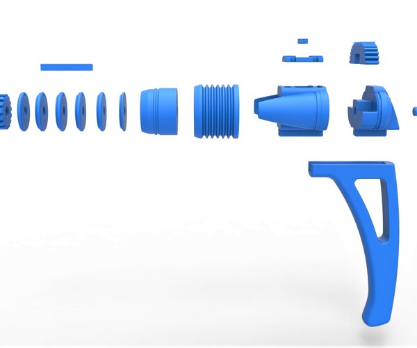 ArtStation - Cosplay 3D printable Varon-T disruptor from Star Trek TNG ...