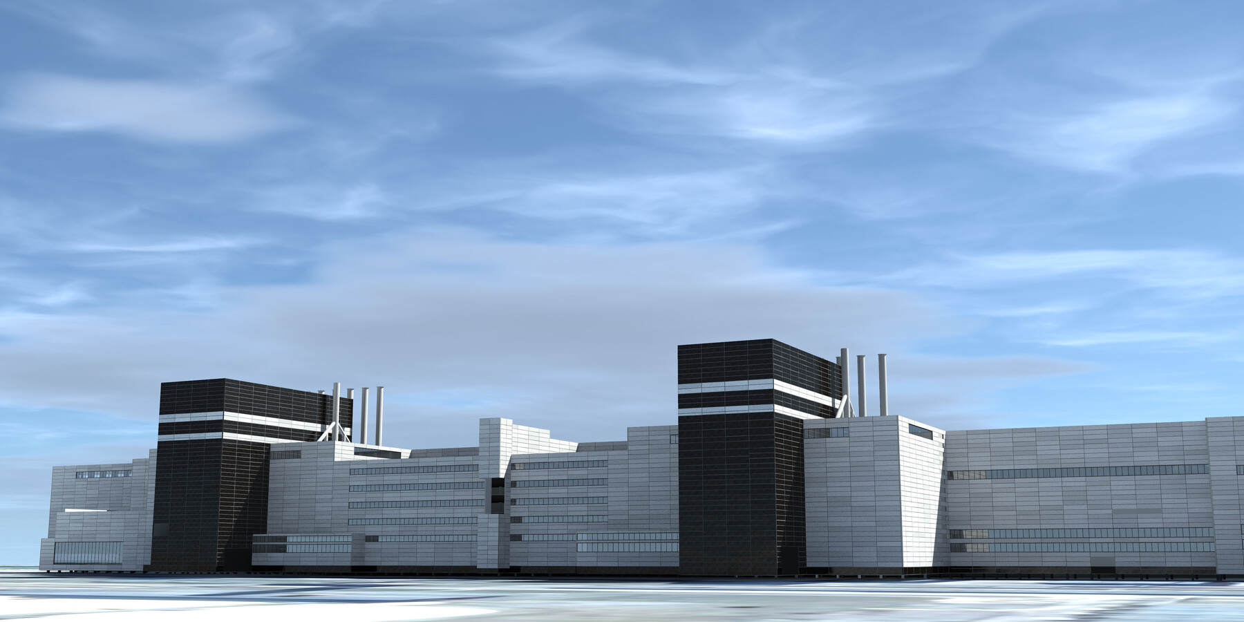 ArtStation - Chernobyl Nuclear Power Plant 3D model | Resources