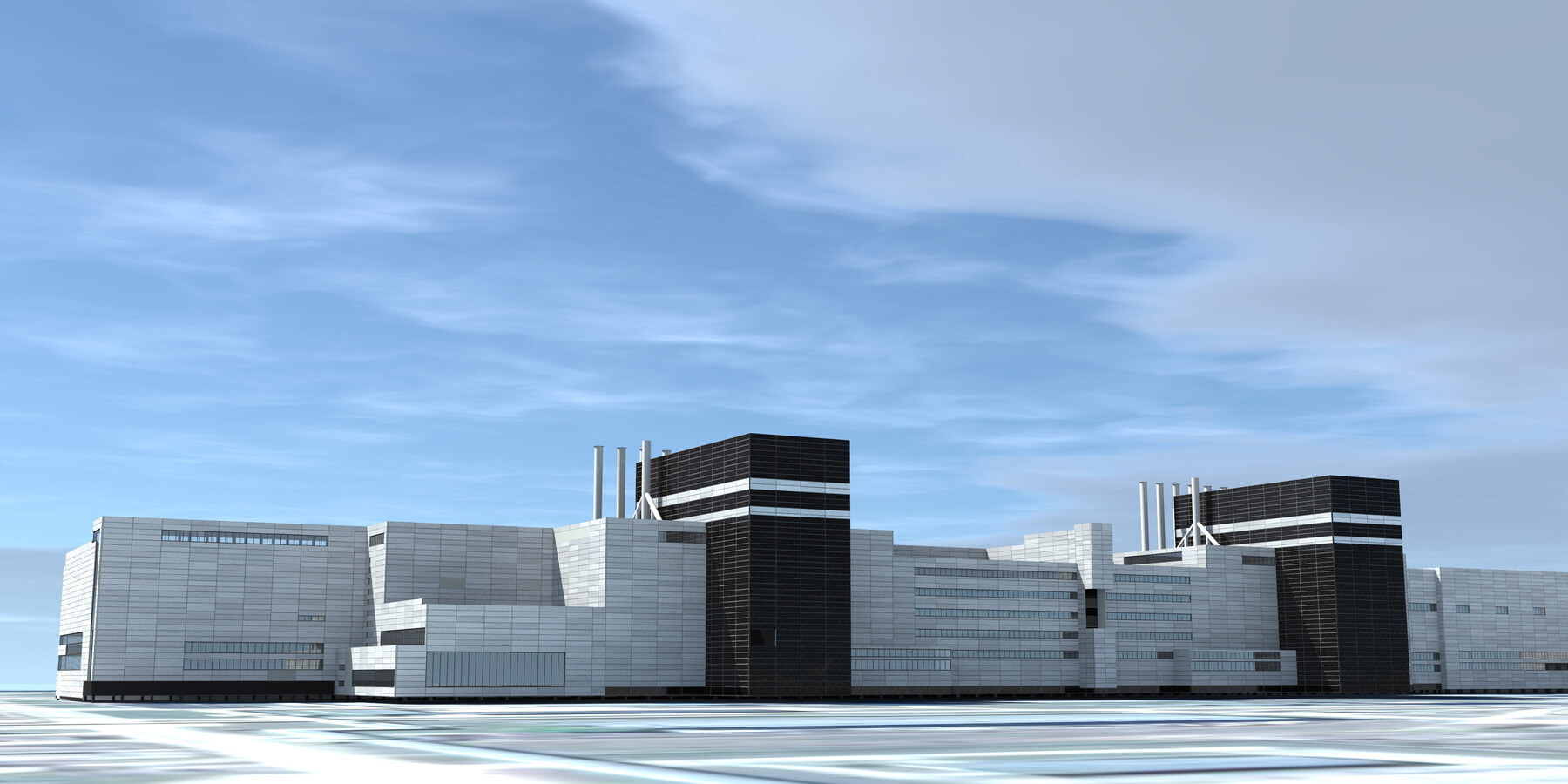 ArtStation - Chernobyl Nuclear Power Plant 3D model | Resources