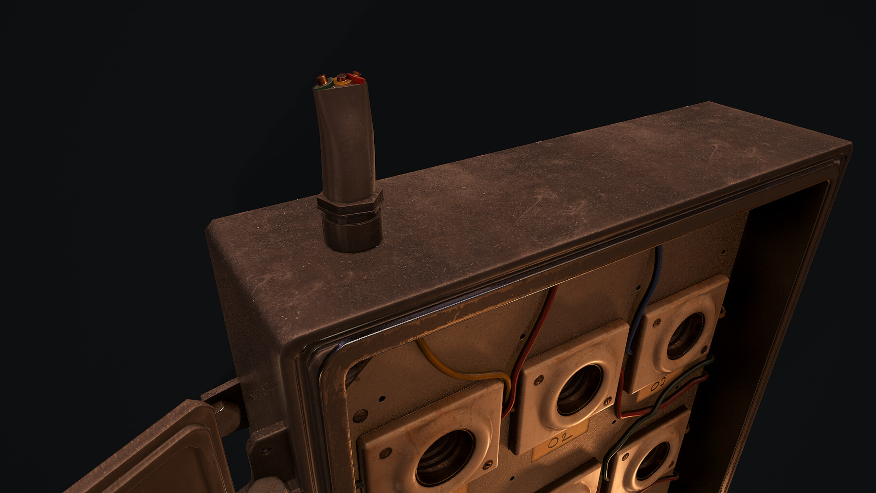 ArtStation - Fuse Box and Switch - PBR | Game Assets