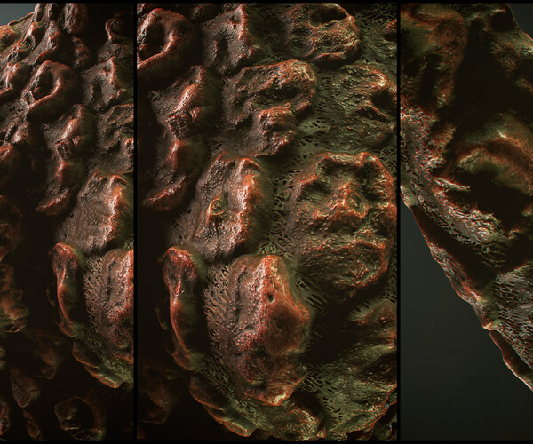 ArtStation - PBR - MEAT, VEINS, MONSTER, ZOMBIE, WOUND, CUT SKIN ...