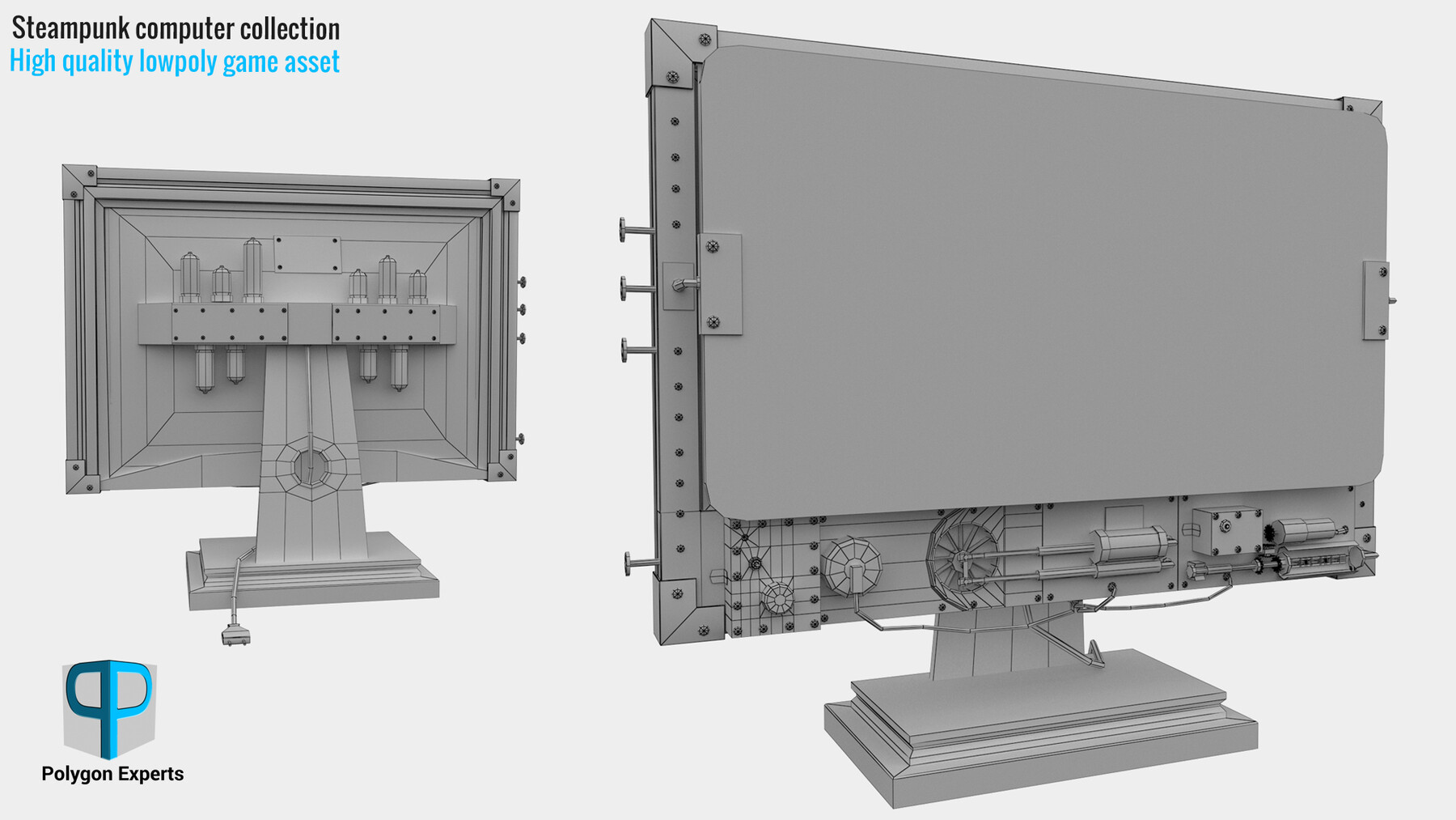 ArtStation - Steampunk computer collection | Game Assets