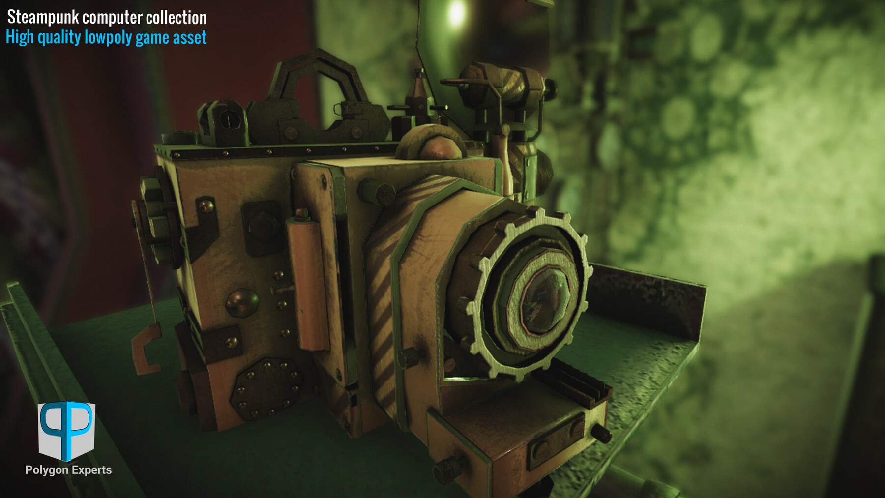 ArtStation - Steampunk computer collection | Game Assets