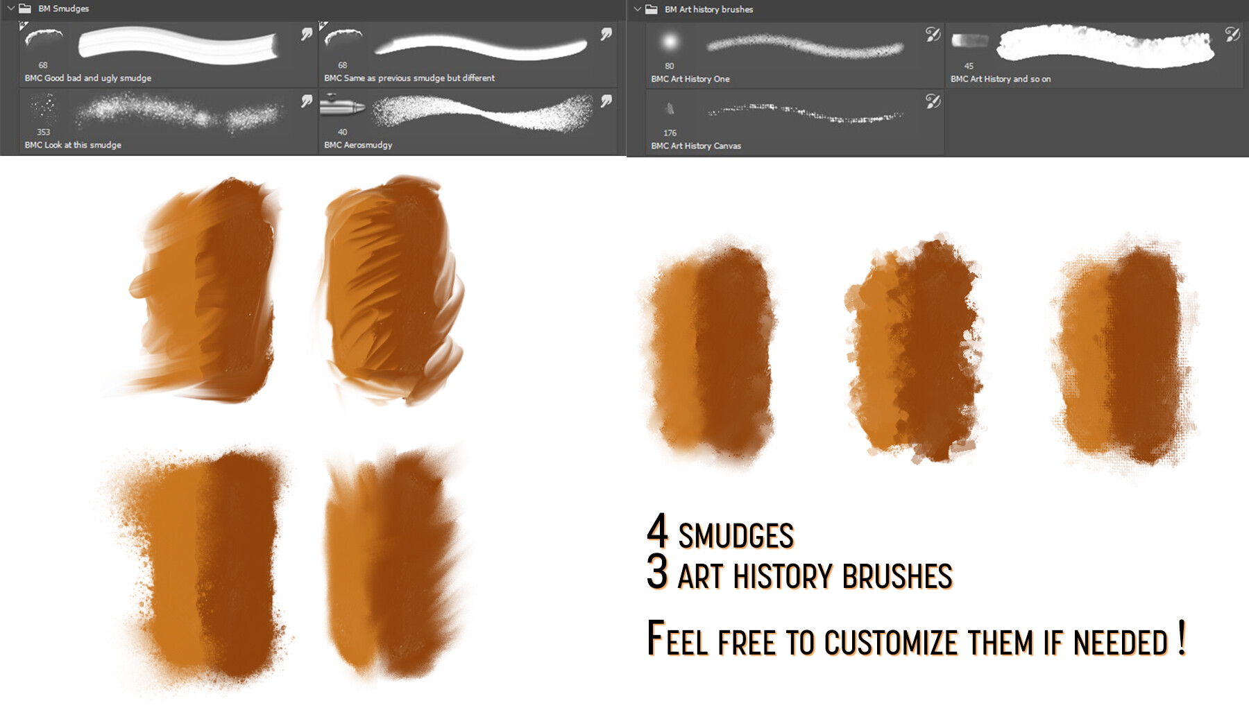ArtStation - 20+ Ink & Gritty brushes for Photoshop - Vol. 1 | Brushes