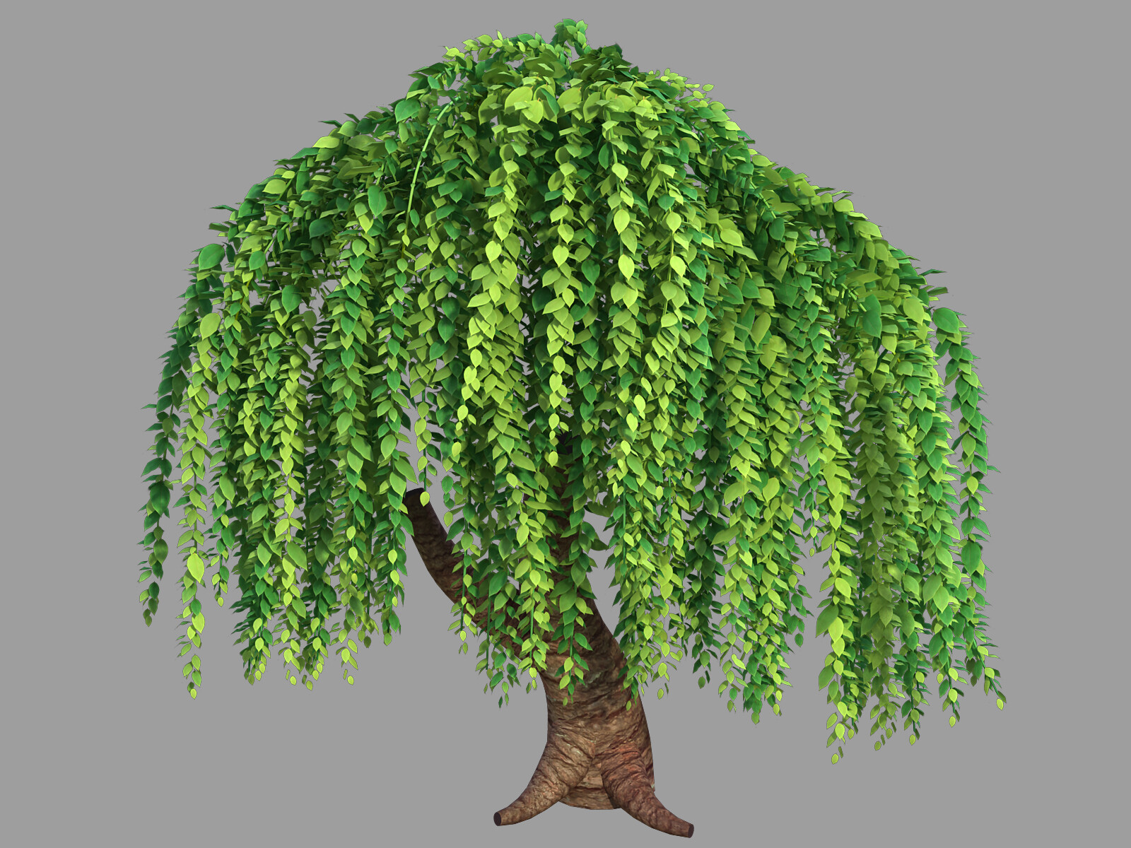 ArtStation - 100 acres of forest - willow 15 | Game Assets