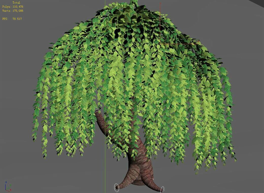 ArtStation - 100 acres of forest - willow 15 | Game Assets