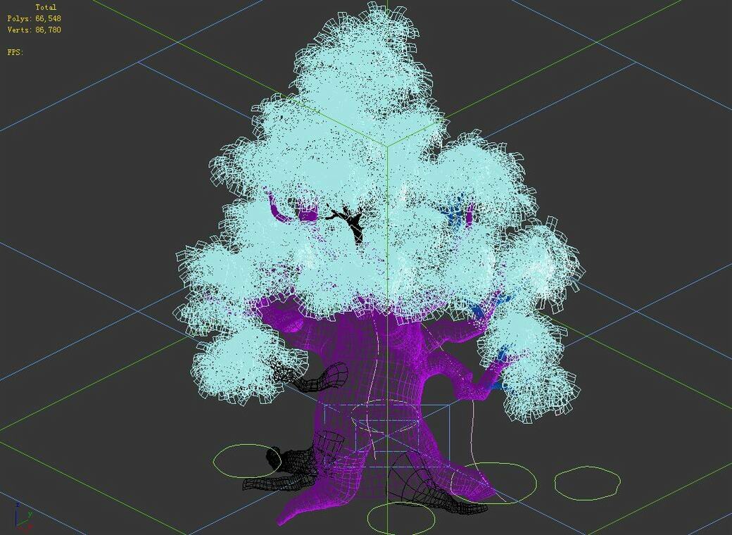 ArtStation - Acres of forest - tree 05 | Game Assets