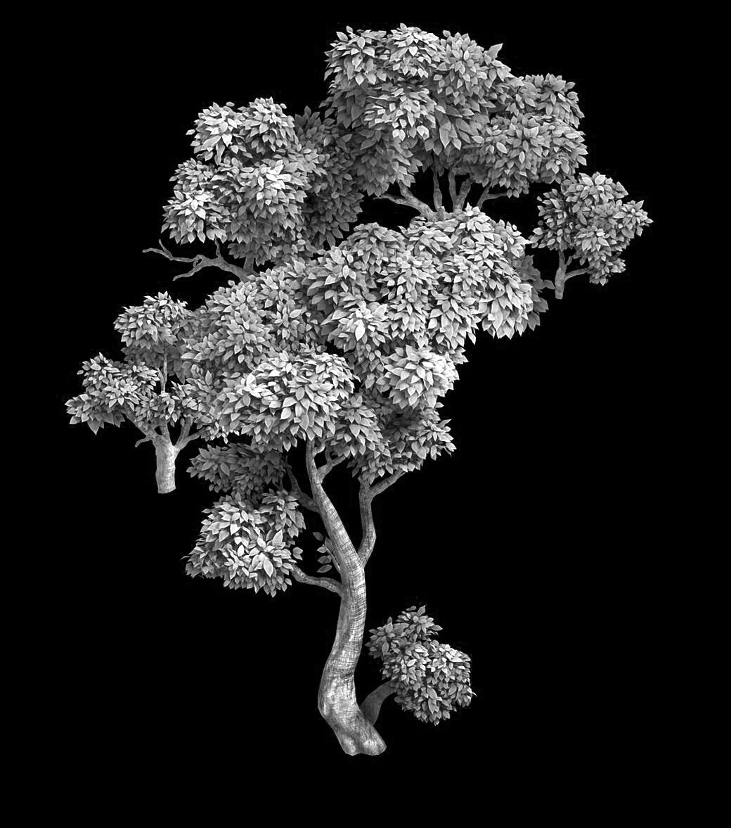 ArtStation - 100 acres of forest - small tree 03 | Game Assets