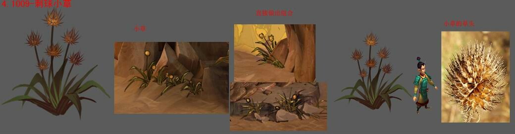 ArtStation - City - Thorn Grass | Game Assets