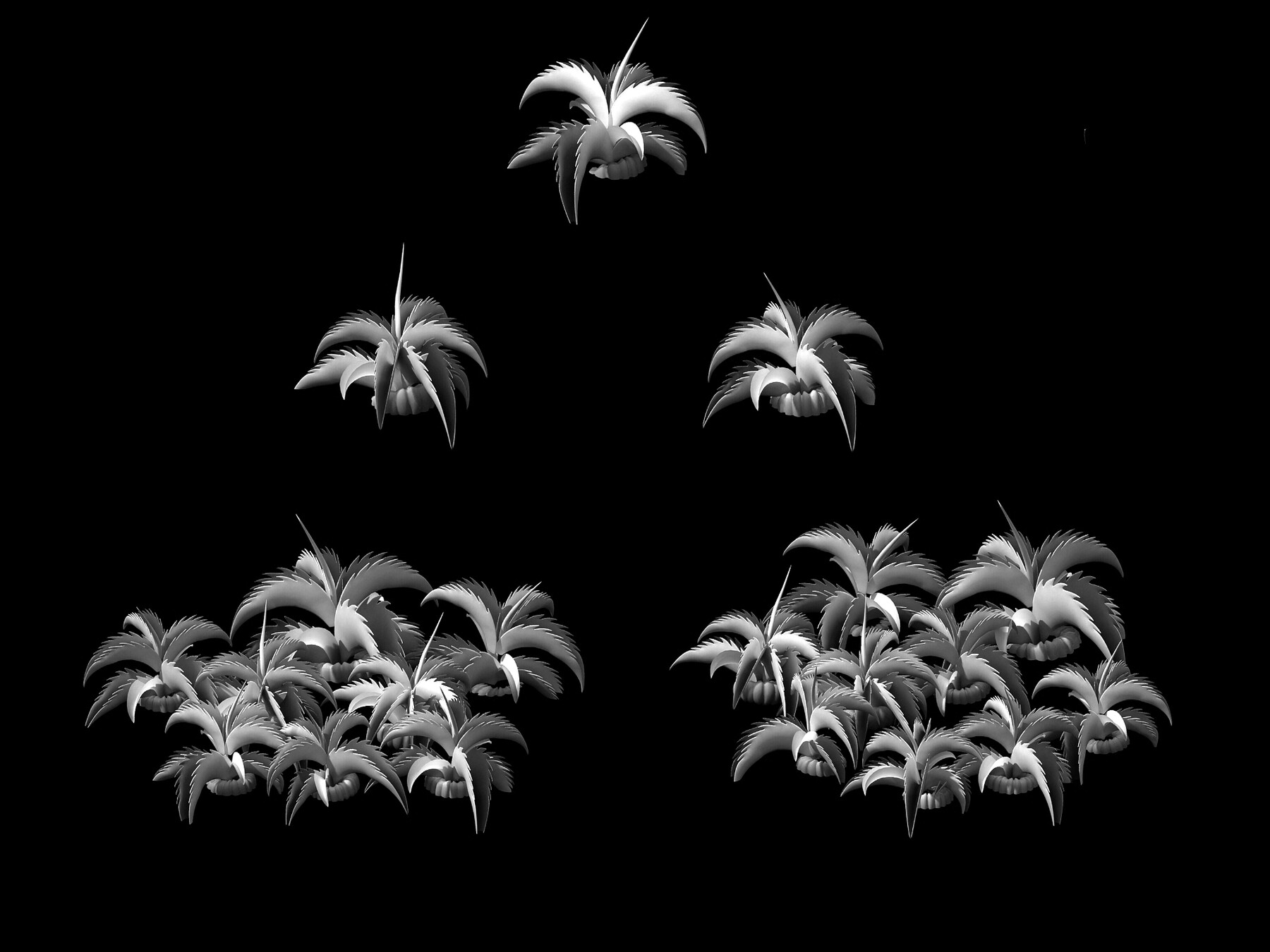 ArtStation - City - Barbed bush | Game Assets