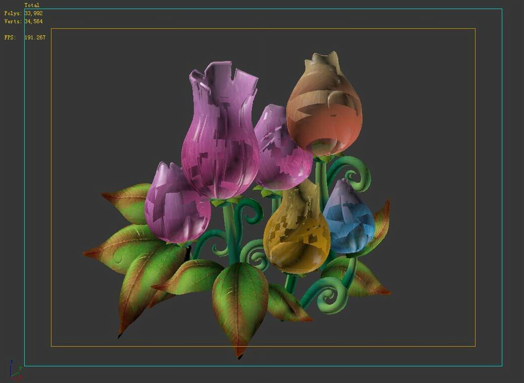 ArtStation - Main City - Flora 02 | Game Assets