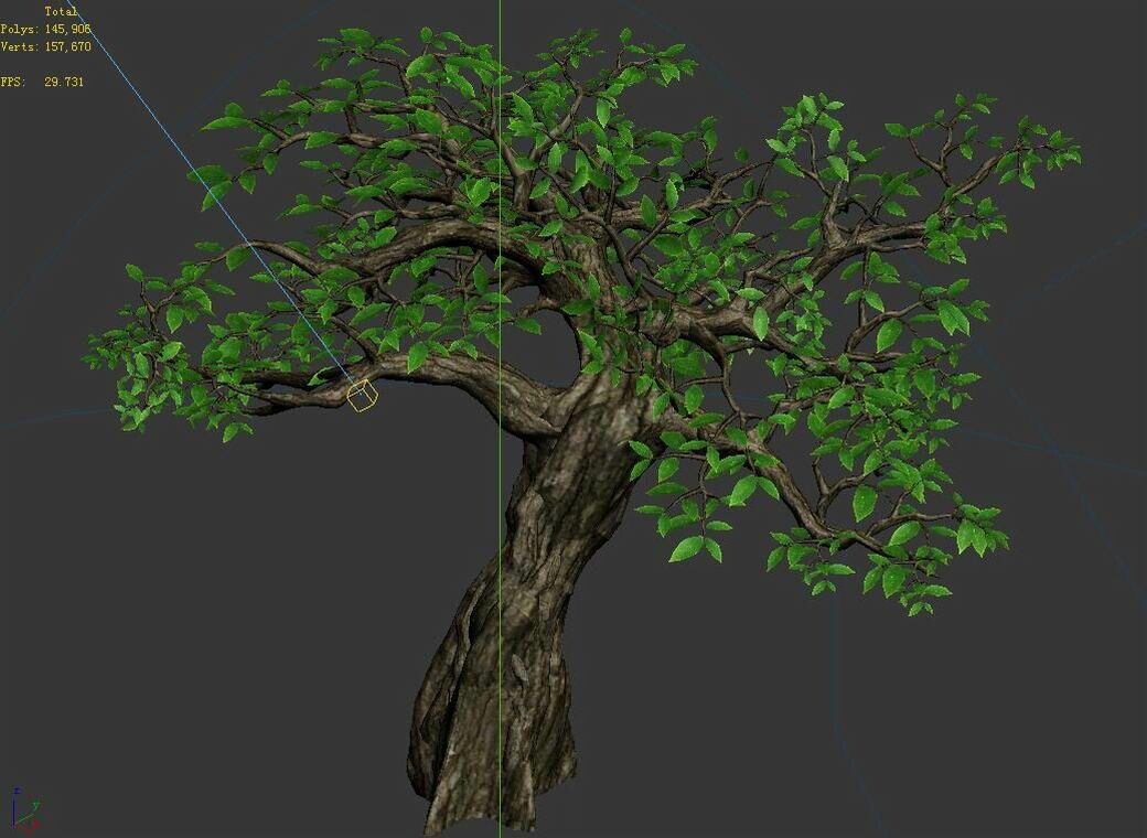 ArtStation - Fernnor Tree Cave - Tree 02 | Game Assets