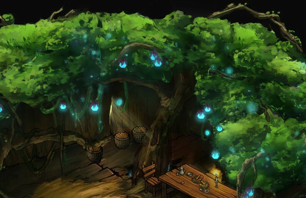 ArtStation - Fernnor Tree Cave - Tree 02 | Game Assets