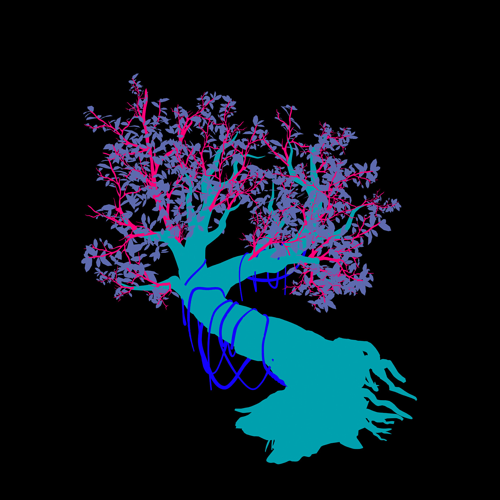 ArtStation - Fernnor Tree Cave - Right Tree 02 | Game Assets