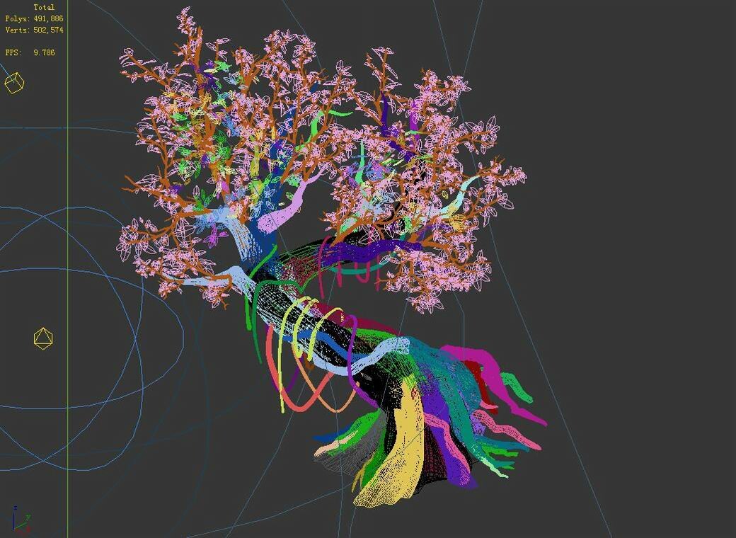 ArtStation - Fernnor Tree Cave - Right Tree 02 | Game Assets