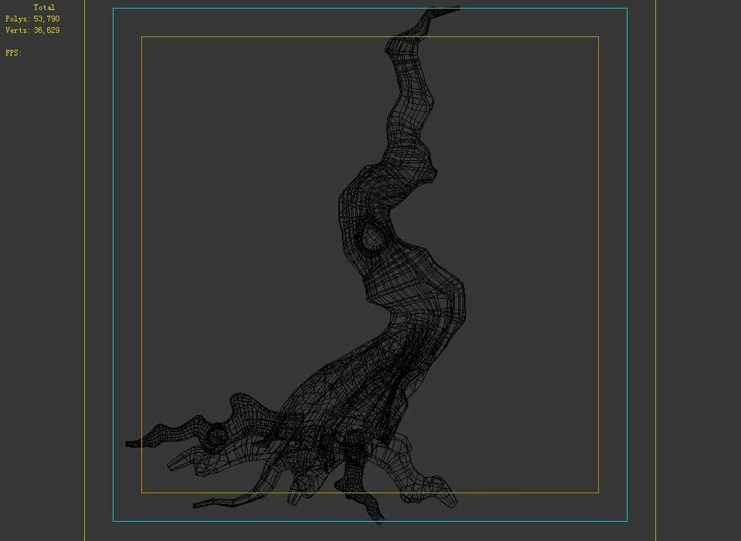 ArtStation - Desert - Dry Tree 72 | Game Assets