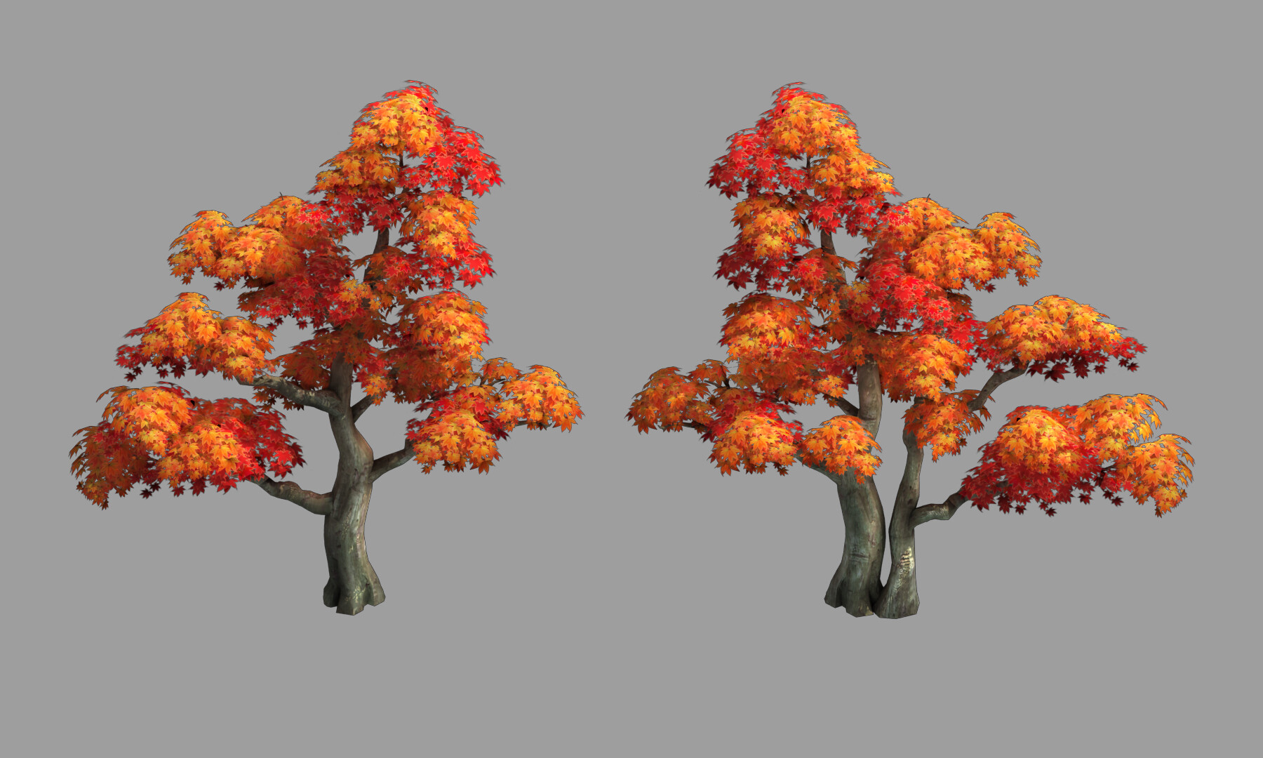 ArtStation - Forest - Maple Trees 97 | Game Assets