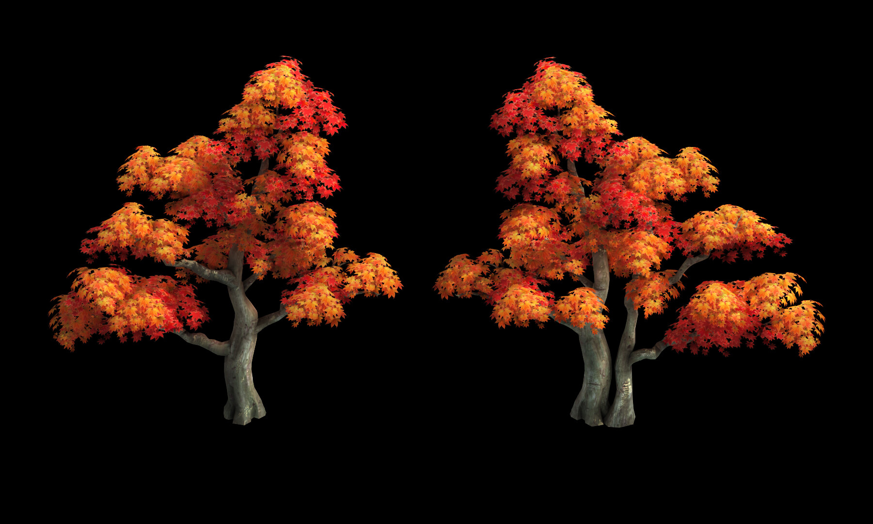 ArtStation - Forest - Maple Tree 98 | Game Assets
