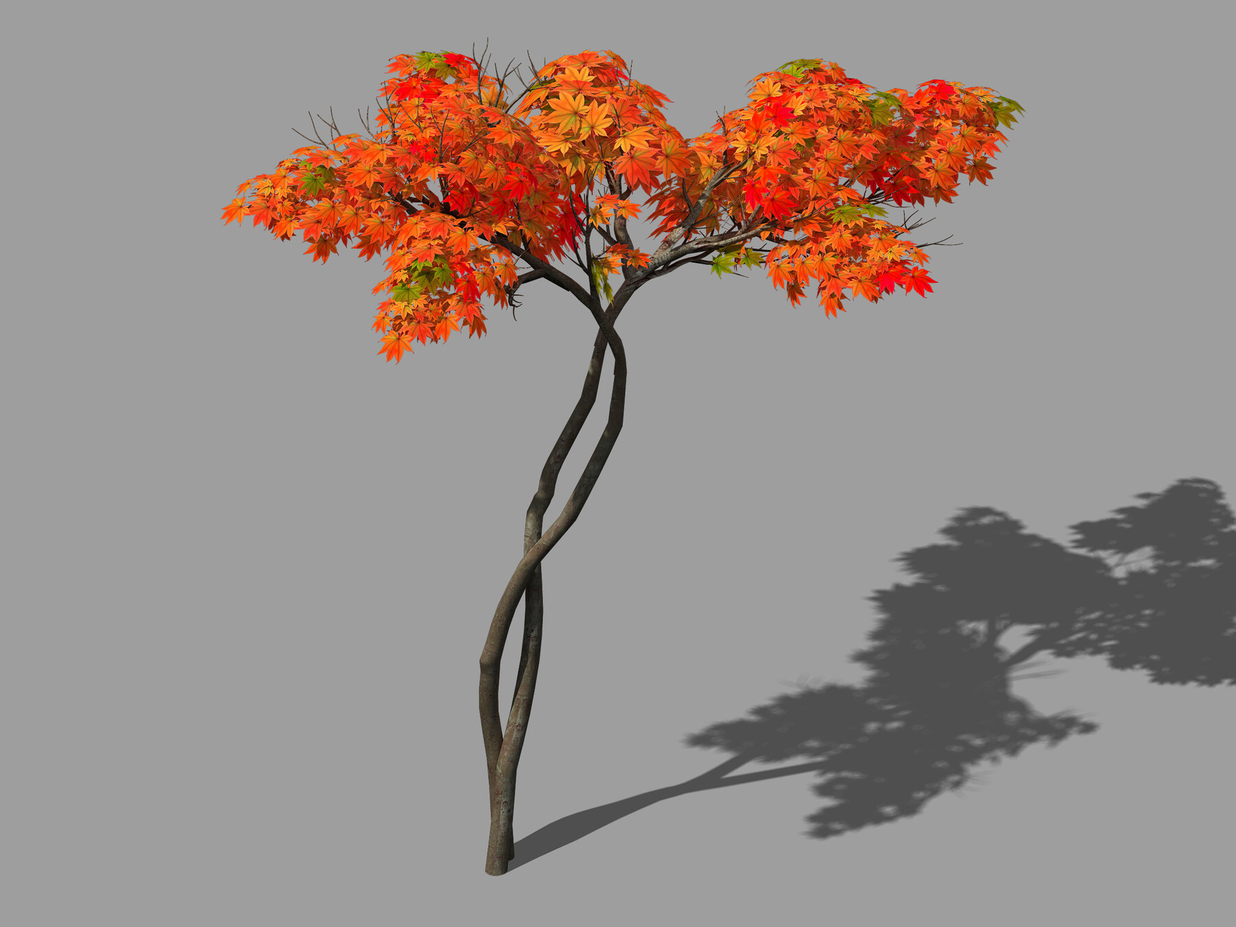 ArtStation - Forest - Red Tree 04 | Game Assets