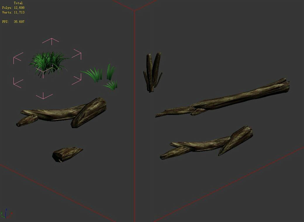 ArtStation - Forest - Dry Tree 27 | Game Assets