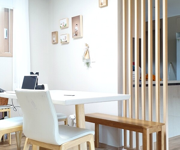 ArtStation - Wall interior stripe partition 4 size | Resources