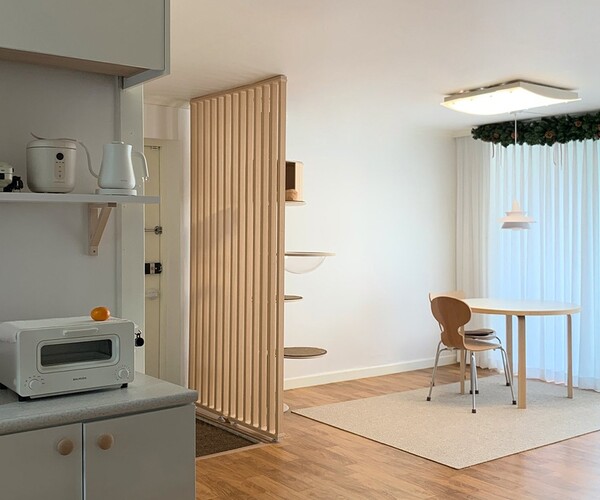 ArtStation - Wall interior stripe partition 4 size | Resources