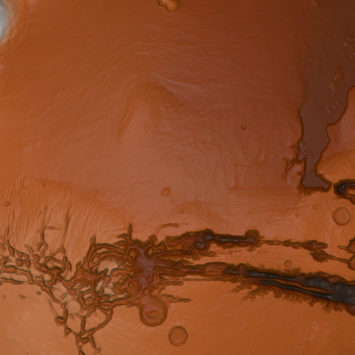 ArtStation - Mars 3D Globe 2 | Resources