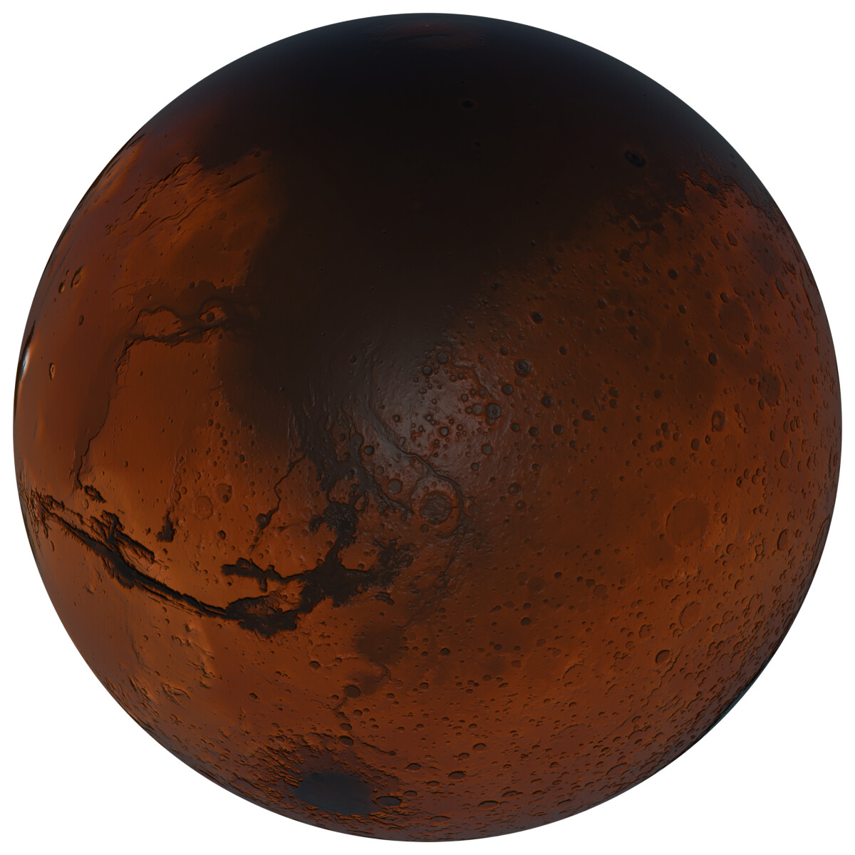 ArtStation - Mars 3D Globe 2 | Resources