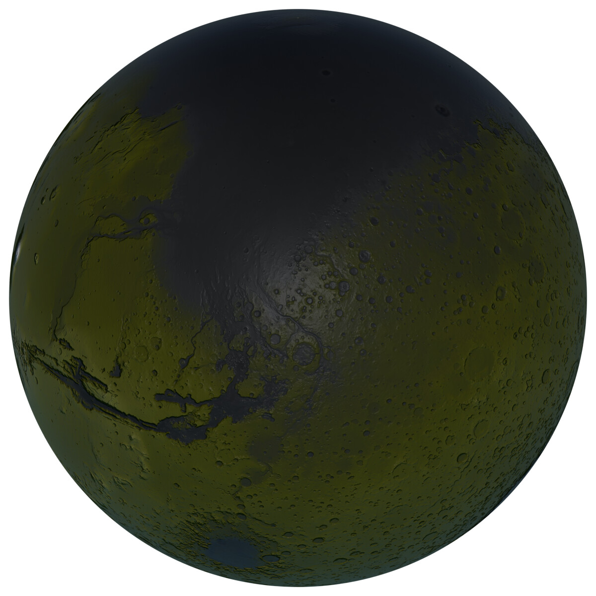 ArtStation - Mars 3D Globe 2 | Resources