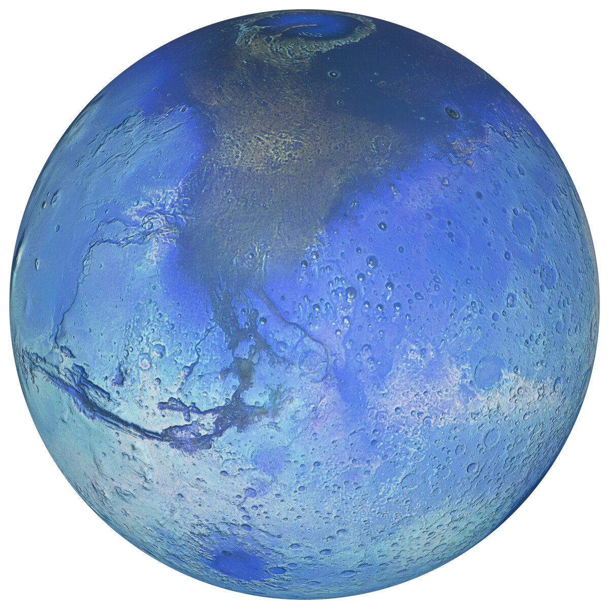 ArtStation - Mars 3D Globe 2 | Resources