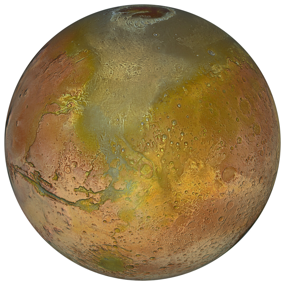 ArtStation - Mars 3D Globe 2 | Resources