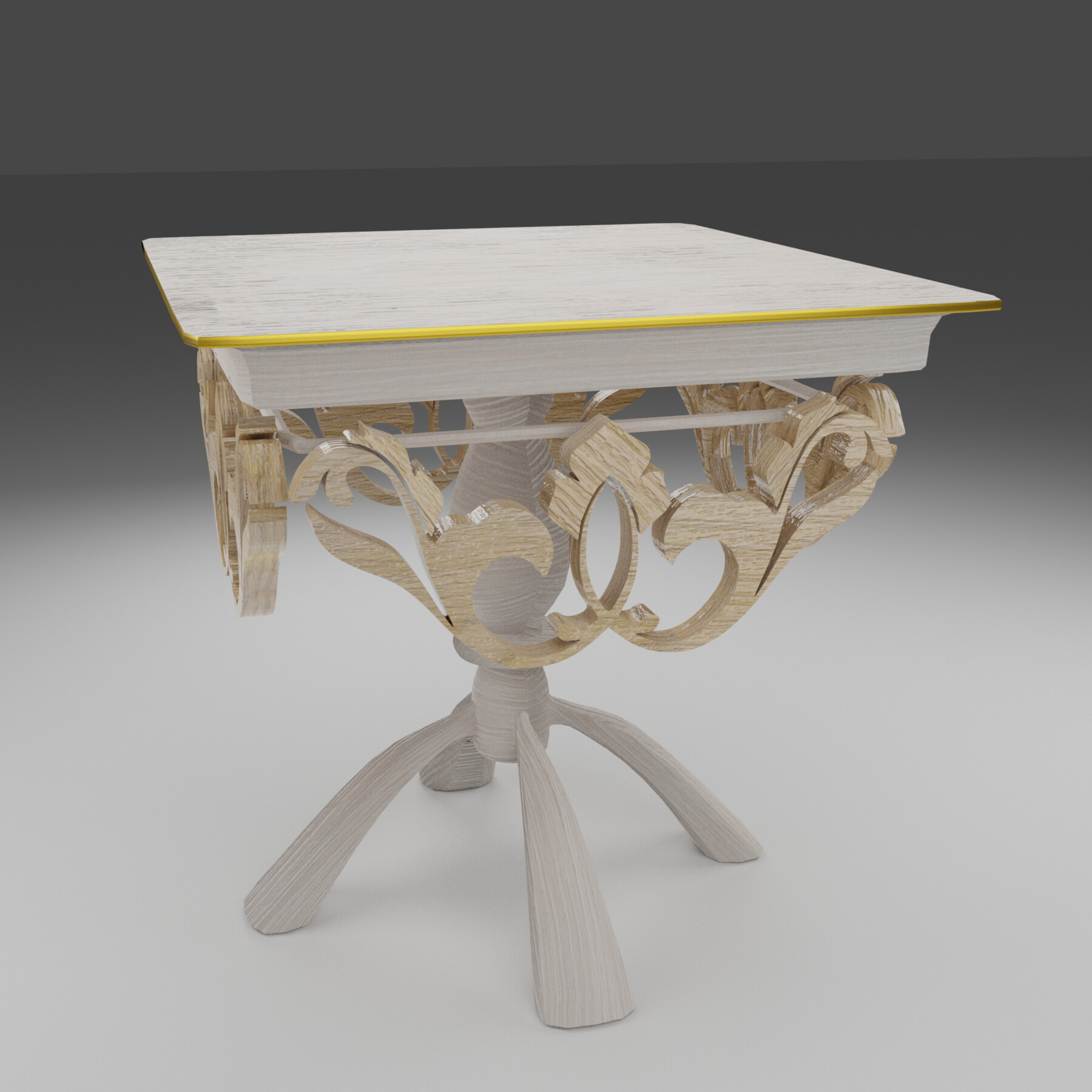 ArtStation - Table with patterns for unreal engine 4 PBR Low-poly 3D ...