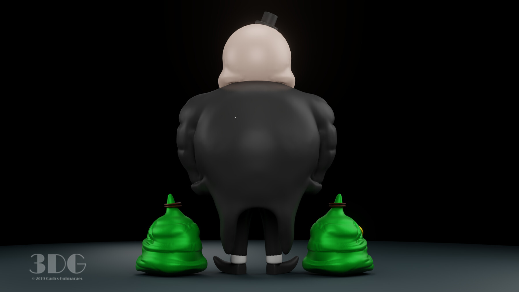 ArtStation - Monopoly Guy Sculpt | Resources