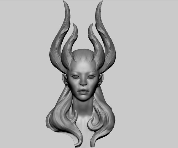 ArtStation - Fantasy Female Head 06 | Resources